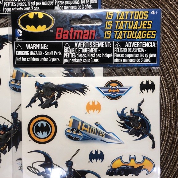 Batman | Toys | Batman Temporary Tattoos | Poshmark